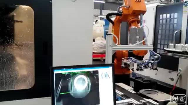 智能视觉识别机器人应用,广州钜泽KOZA-广州数控GSK机器人ROBOT