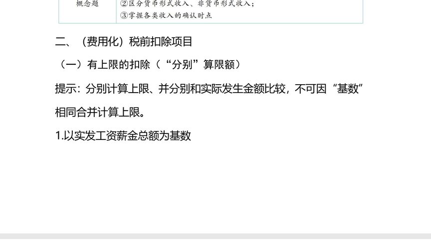初级经济法考前必背第5章-1-企业所得税-学浪计划