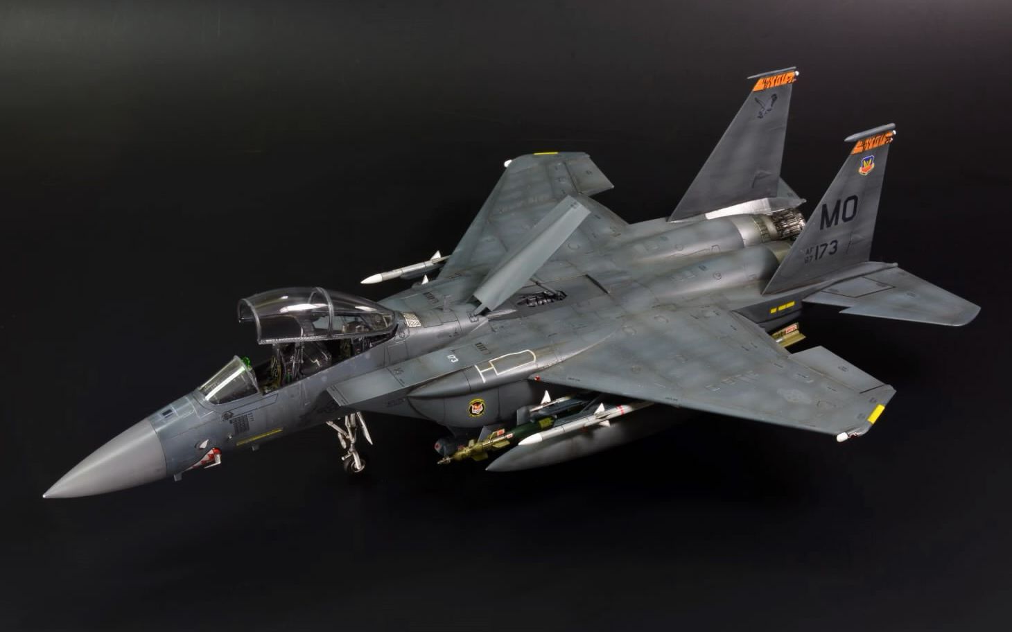 【GWH】F-15E Strike Eagle- 模型制作(1/72)