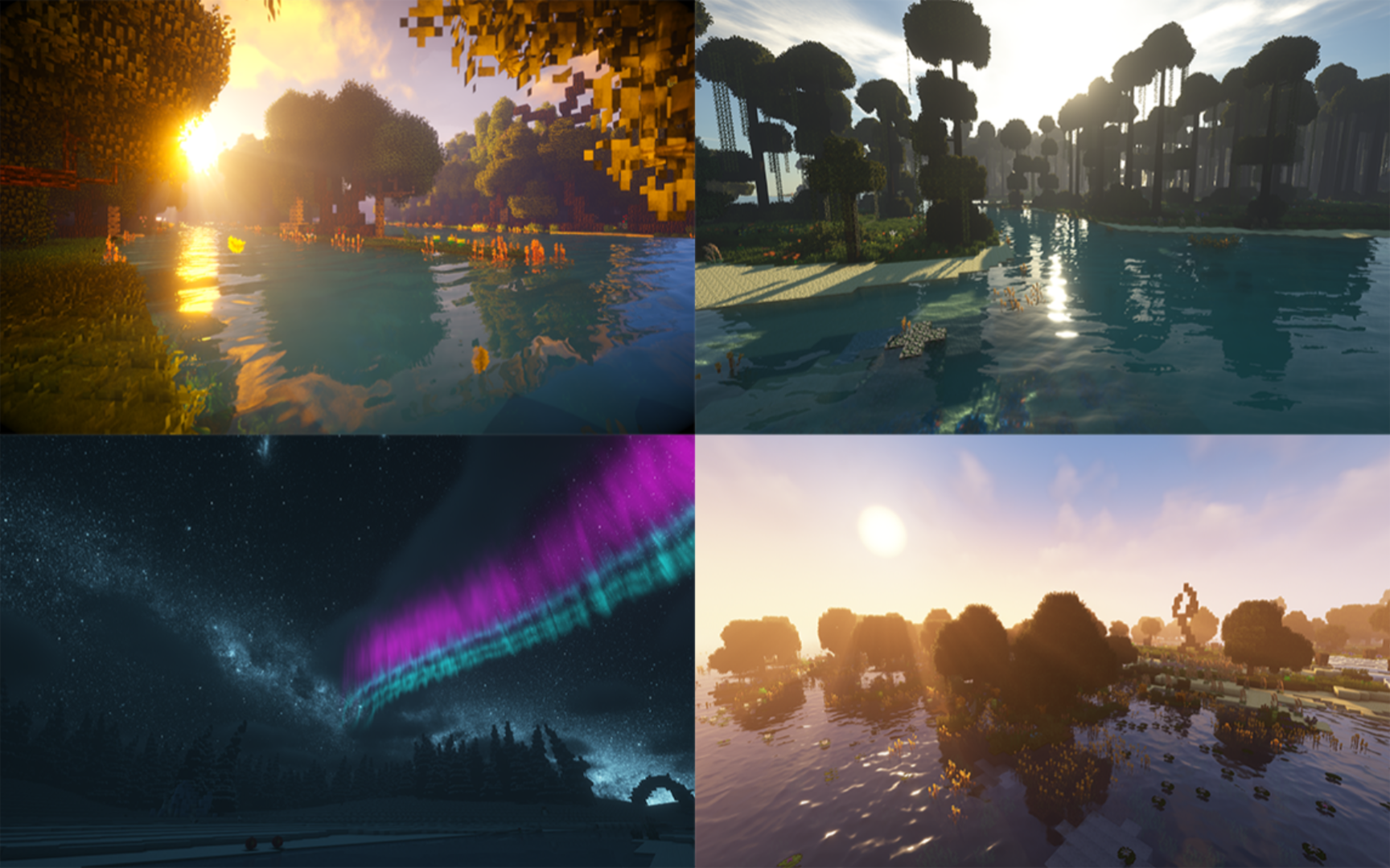 MC光影推荐,11款好看且实用的光影,终于不用埋头找光影了ヾ(^。^*)(...