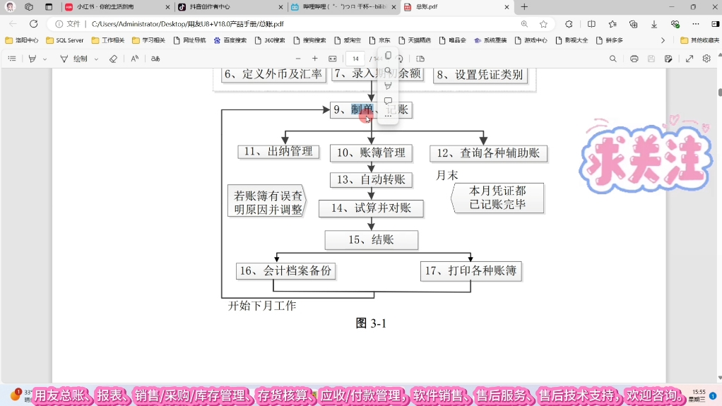 13-用友U8+V18.0-财务日常业务操作流程!