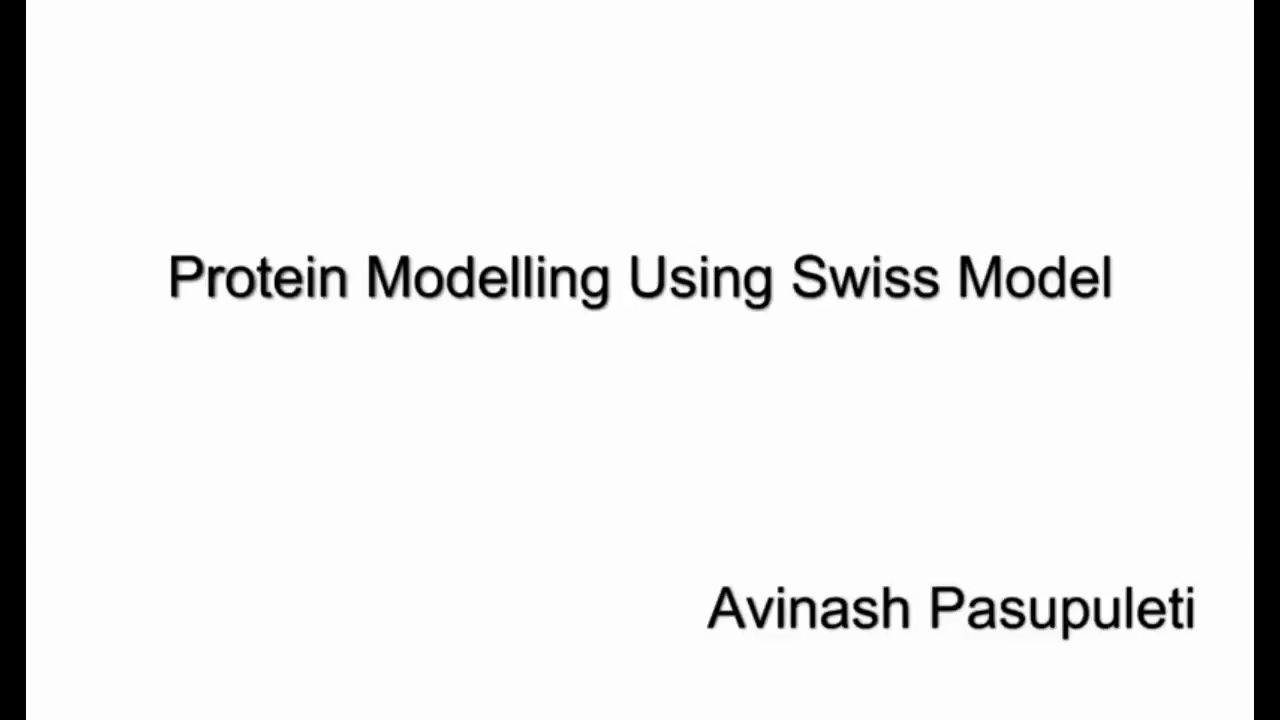 【同源建模】使用Swiss Model进行蛋白质建模